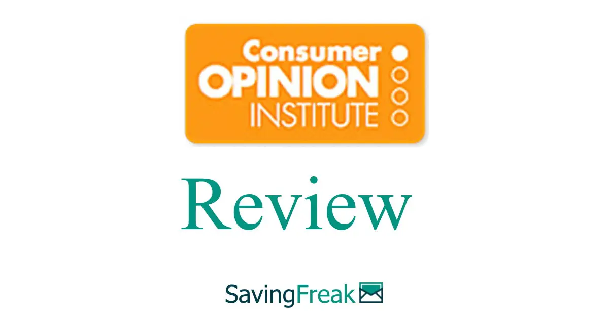 Consumer Opinion Institute Review | Saving Freak