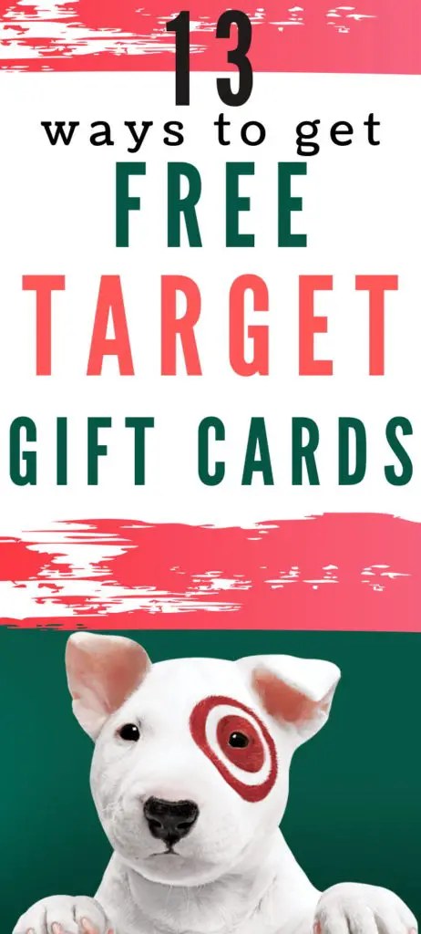 How to Get Free Target Gift Cards [13 Easy Ways]