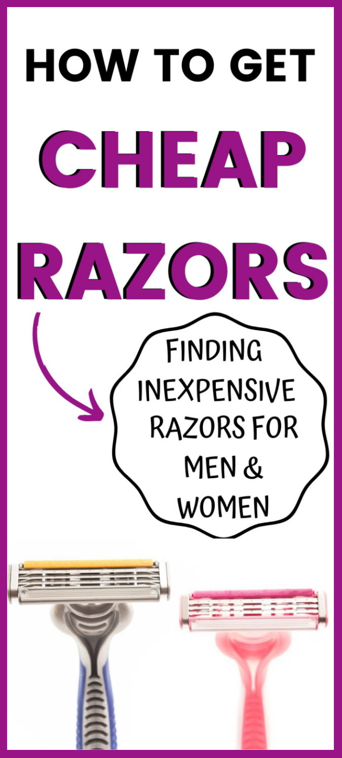 Cheap Razors | [5 Ways to Save Money on Shaving Products]