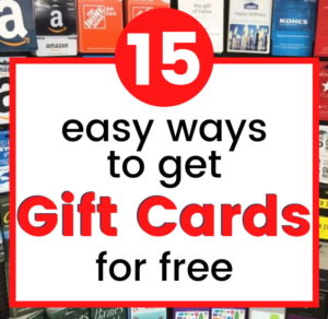 How to Get Free Gift Cards Fast [15 Ways to Earn]