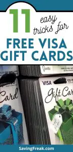 How to Get Free Visa Gift Cards [11 Easy Tricks to Earn]