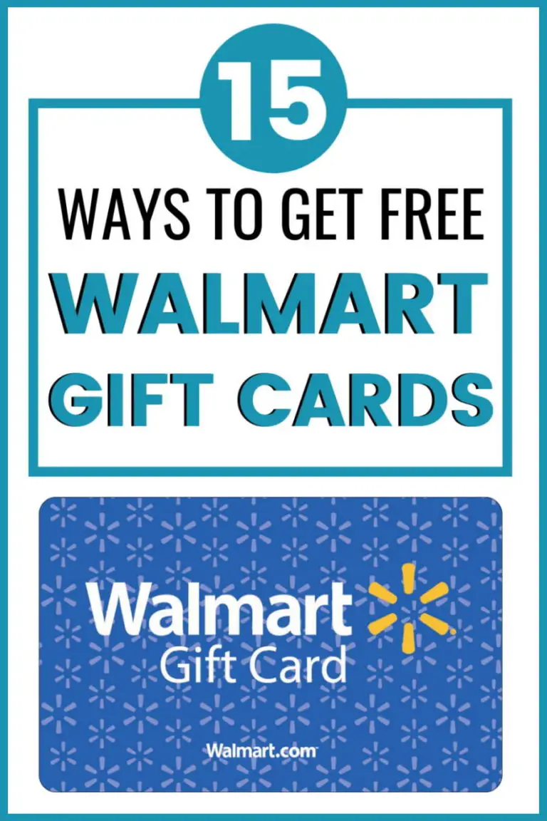 How to Get Free Walmart Gift Cards [15 Easy Ways]
