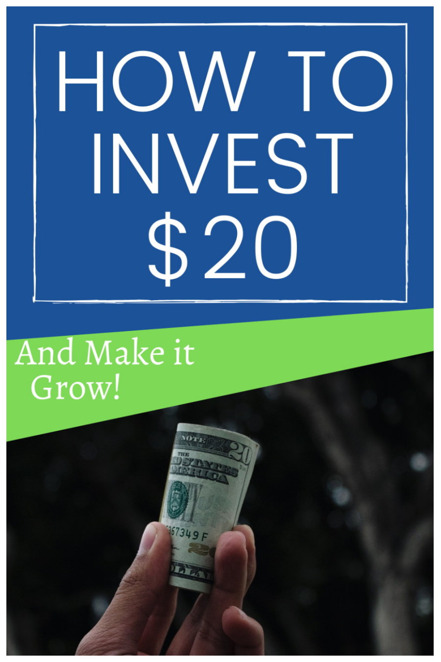 How to Invest 20 Dollars [And Make it Grow]