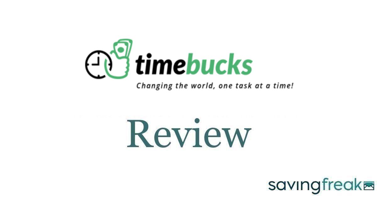 TimeBucks Review [Is it Legit or a Scam?]