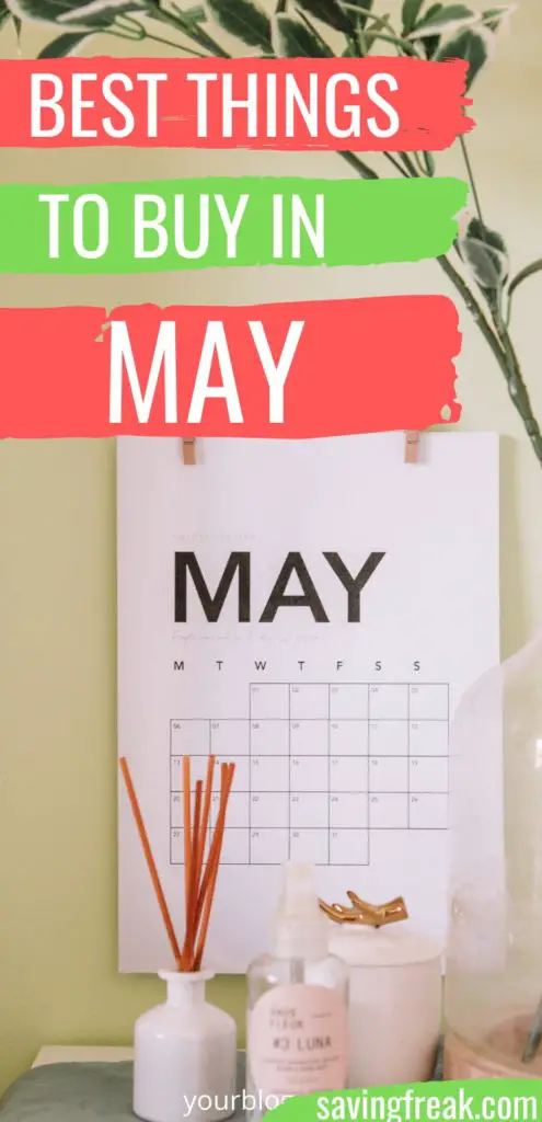 What to Buy in May [Best May Sales]
